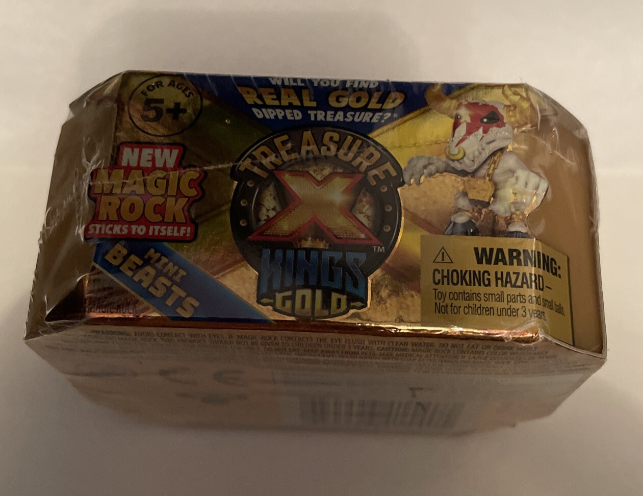 Treasure X Gold Dipped 8 Levels Of Adventure Magic Rock-sealed-rare