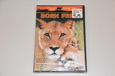 Born Free (DVD, WS + FS) BRAND NEW Bill Travers Virginia McKenna ...