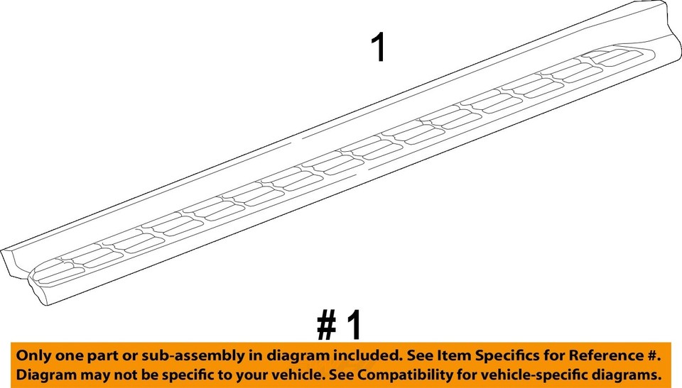 GM OEM-Running Board Step Right 22813699 | eBay