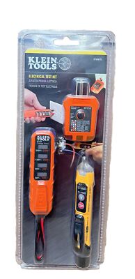 Klein Tools ET45KIT3 3-Piece AC/DC Voltage and Outlet Tester Tool Set ...