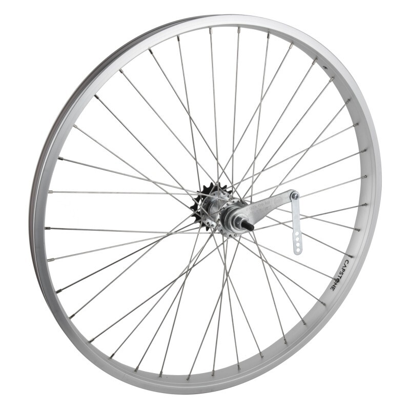 26 inch Coaster Brake rear alloy wheel Double Wall 36 Spoke 110 spacing ...