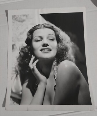 Early Rita Hayworth Orig. Vintage 8x10 Photo | eBay