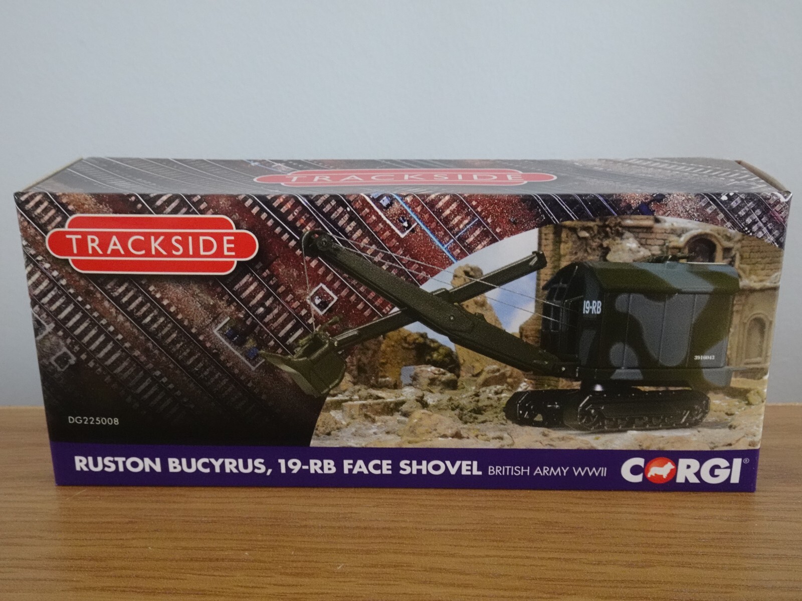 Corgi DG225008 Ruston Bucyrus 19-RB Face Shovel British Army WWII for ...