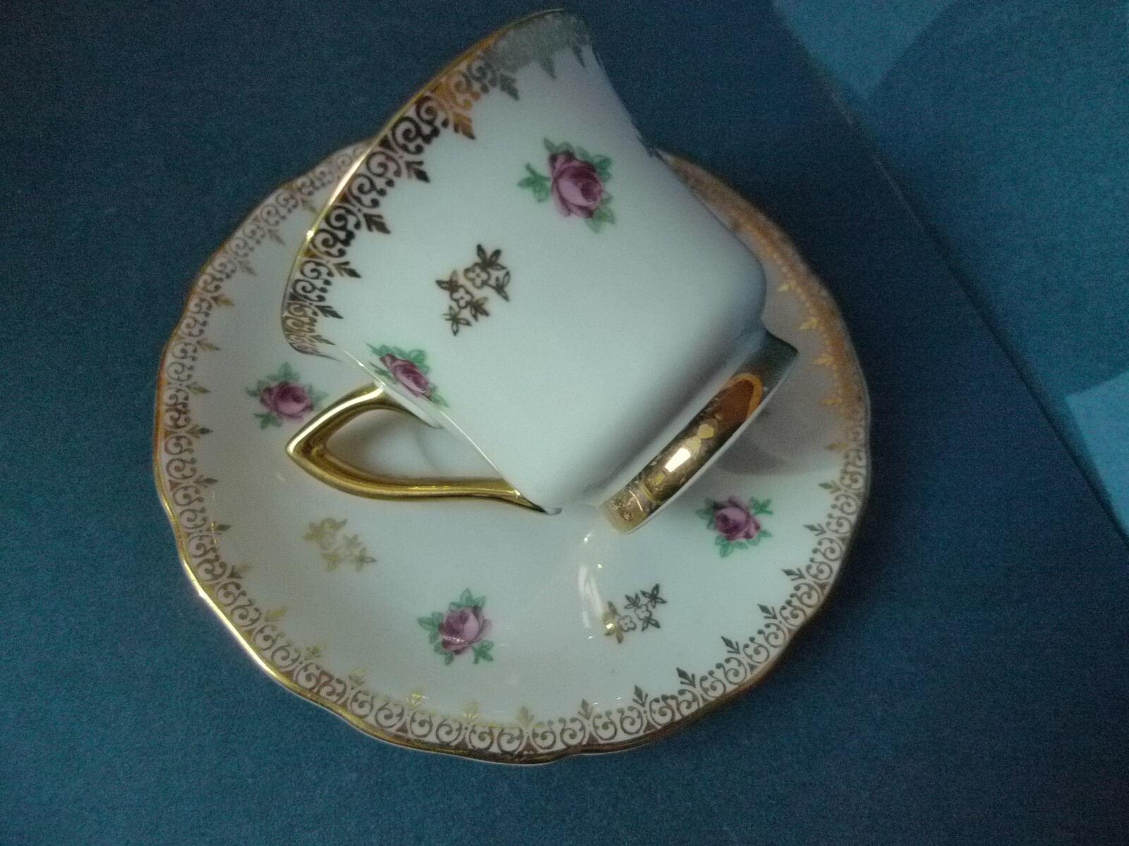 Vintage Windsor Loucky Carlsbad Czechoslovakia Demitasse Cup & Saucer ...