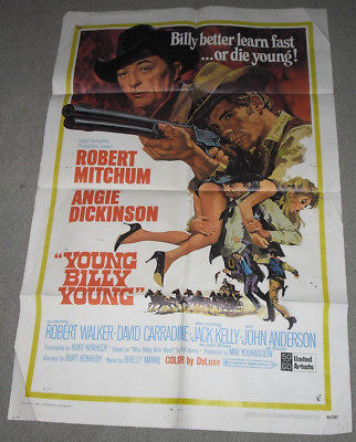 Young Billy Young Original 1sh Movie Poster | eBay