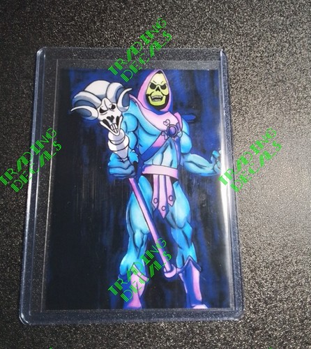 86 MOTU SKELETOR Custom Sketch Card Print, He-Man Masters of the ...