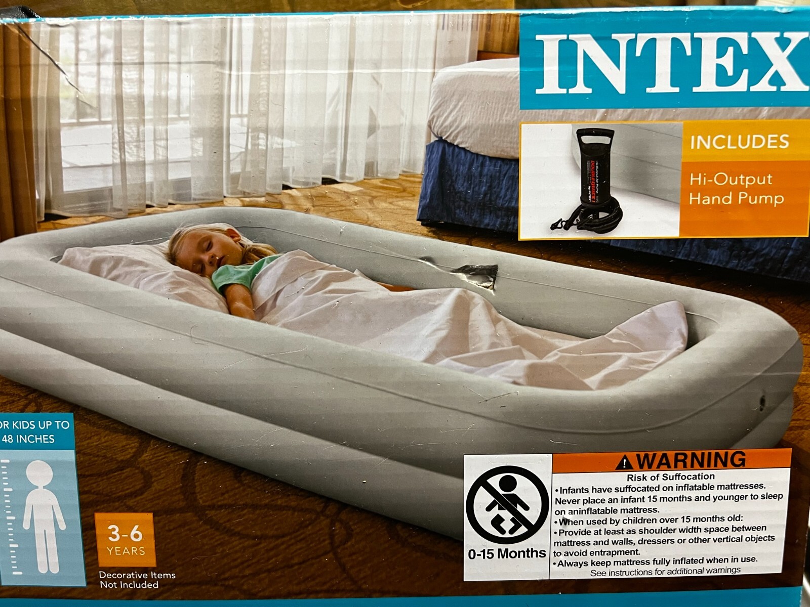 Intex Kidz Travel Bed With Hand Pump | atelier-yuwa.ciao.jp