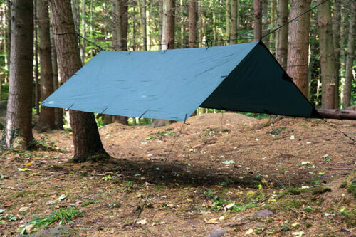 OLIVE HOOTCHIE SHELTER TENT CAMPING HIKING CADETS MILITARY ARMY GREEN ...