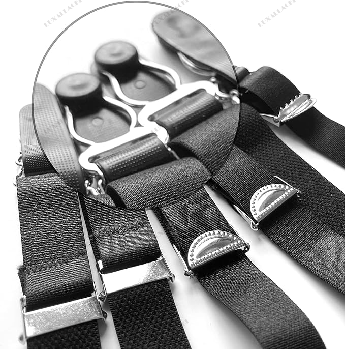 Luxallacki Satin Lace Patchwork Garter Belt Girdle 6 Suspender Belts ...