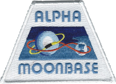 Space 1999 Moonbase Alpha Patch - Gerry Anderson Eagle Transporter moon ...
