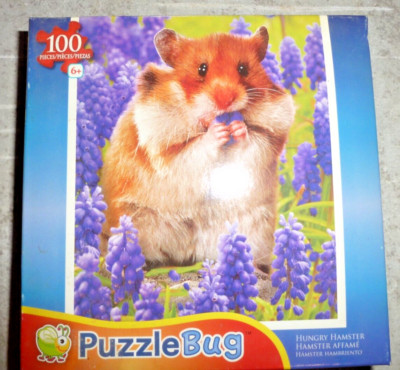 Puzzle Bug 100 Piece Jigsaw Puzzle "Hungry Hamst" New Sealed 2011 ...