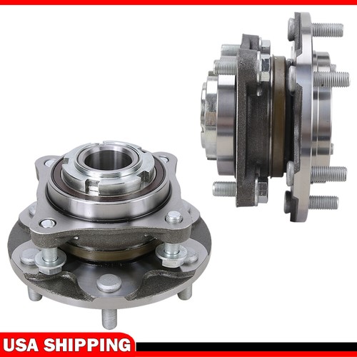 Wheel Bearing Hub Pair Front for 2005-2015 Toyota 4Runner Tacoma 2WD ...