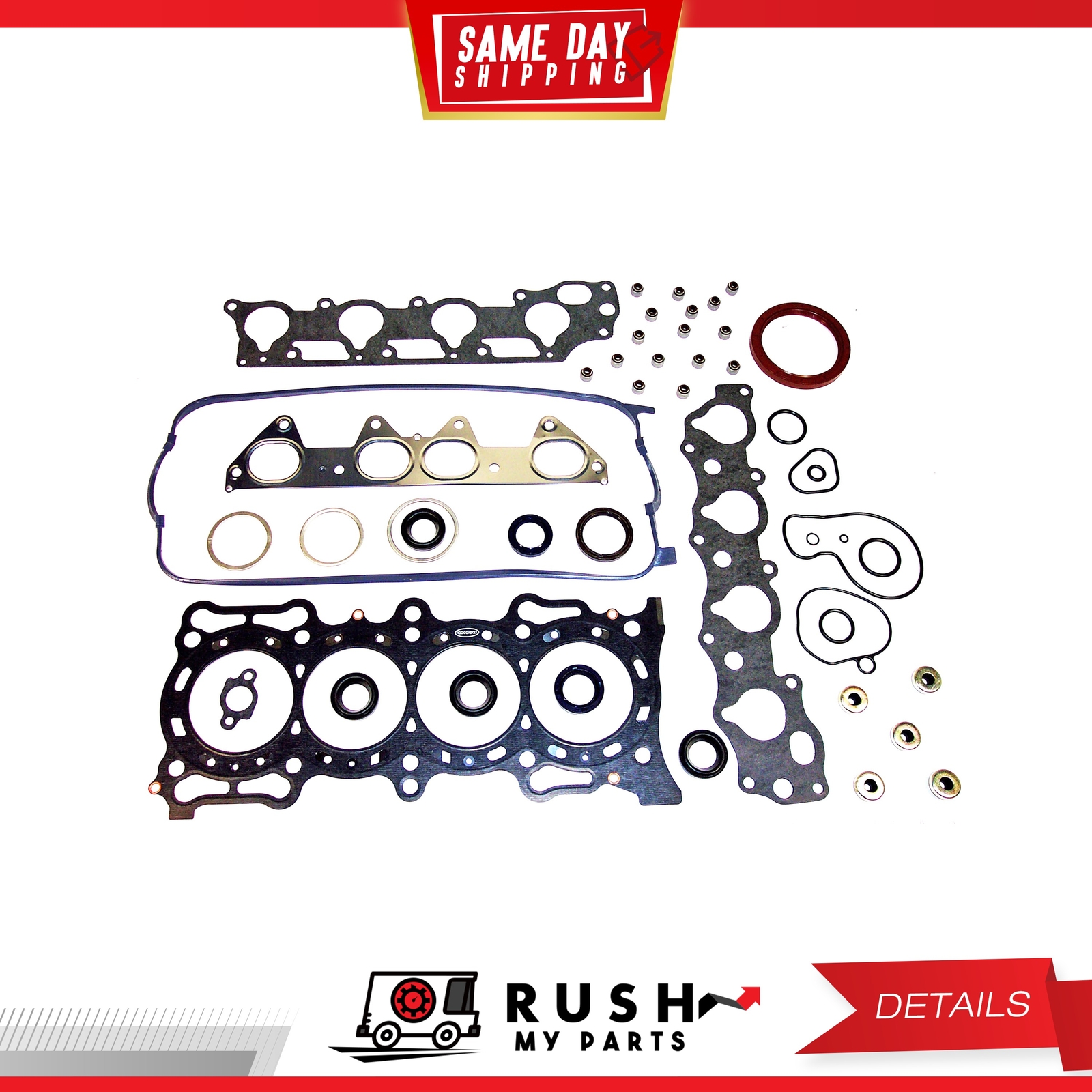 DNJ EK214 Engine Rebuild Kit For 98-02 Acura Honda Accord CL 2.3L L4 ...