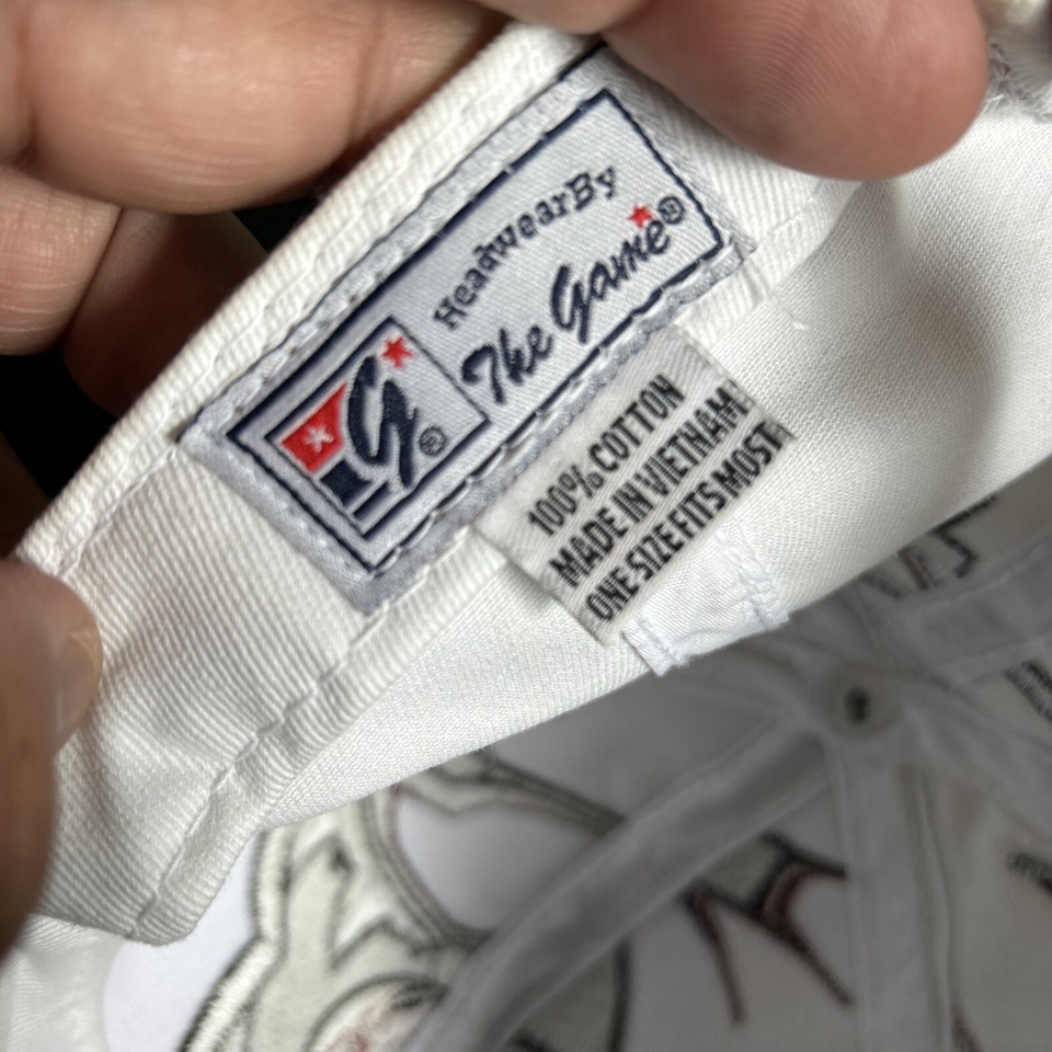 Vintage Y2K Wildcats The Game Big Logo Snapback Hat Cap Rare HTF Curved ...