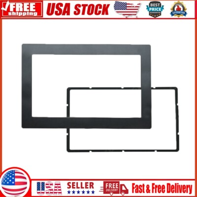Universal Double 2-DIN Frame Trim/For Car Stereo Radio Fascia Panel DVD ...