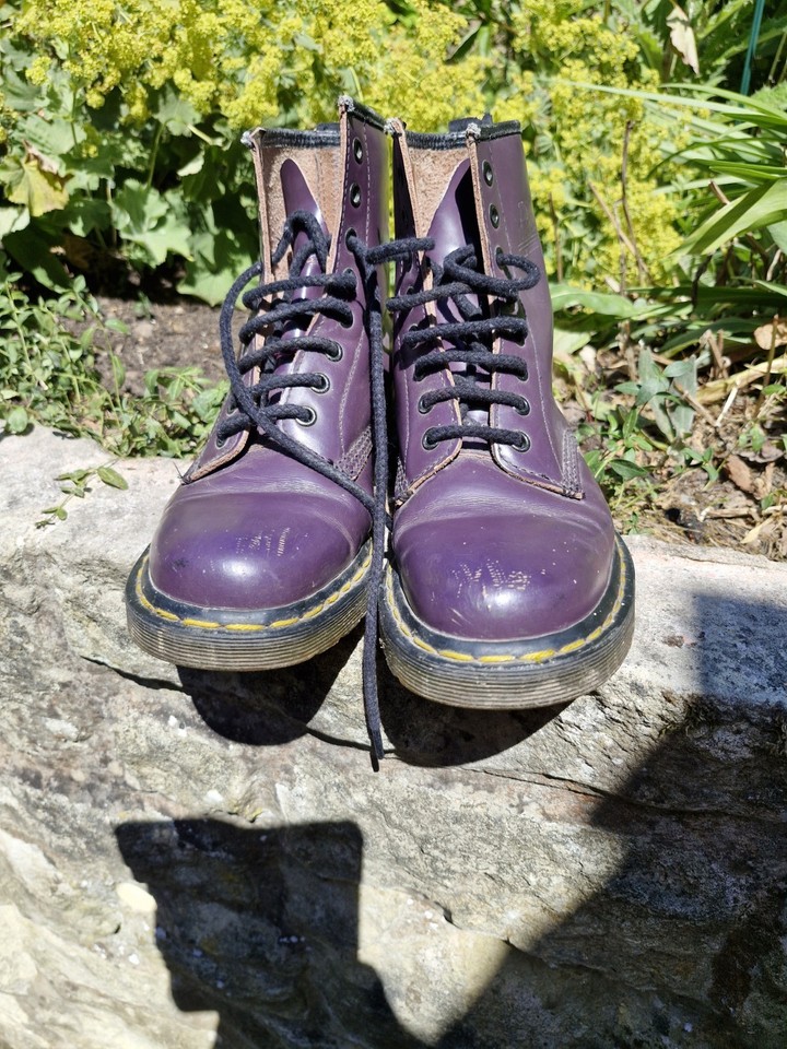Purple Doc Martens, Size 5 | eBay UK