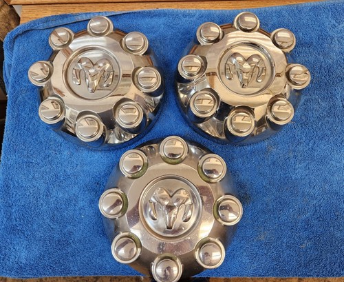 2003-2010 DODGE RAM 2500 CROME CENTER CAP.8 LUG,52121450AD,52121450AA ...