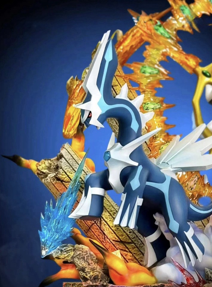 Pokemon Legendary Pokemon Statue Anime Statue Huge Throne Statue Resin ...