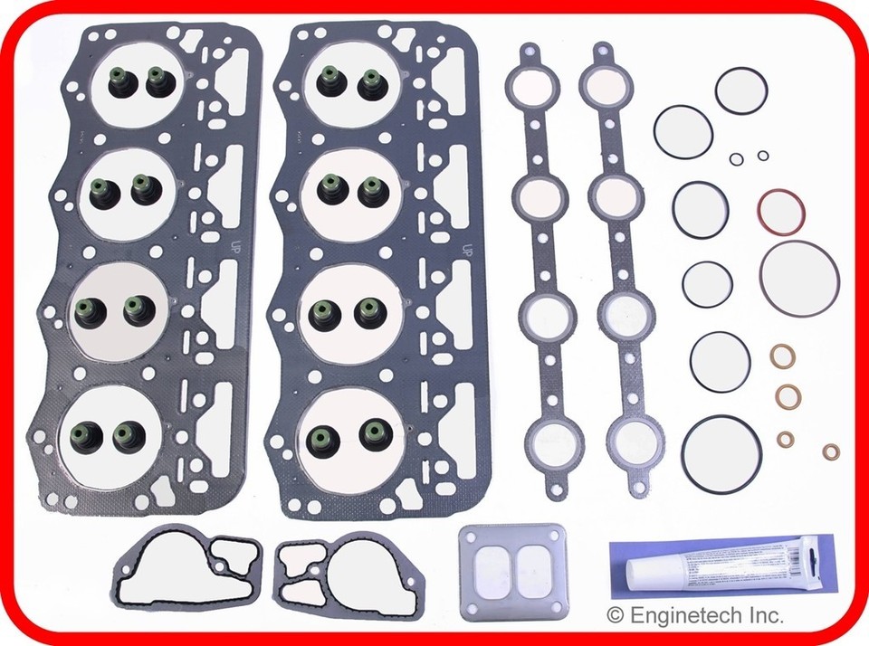 Engine Rebuild Overhaul KiT Ford Powerstroke Diesel 445 7.3L OHV V8 ...