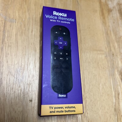 Roku Voice Remote (Official) for Roku Players, Roku Audio, and Roku TV ...
