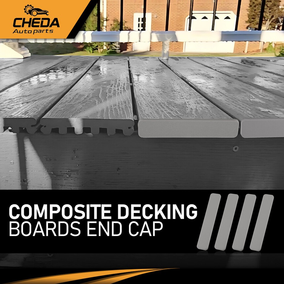 4/8/12 Pack Fit For TREX 5.5” Plastic Decking boards End Cap Set Multi ...