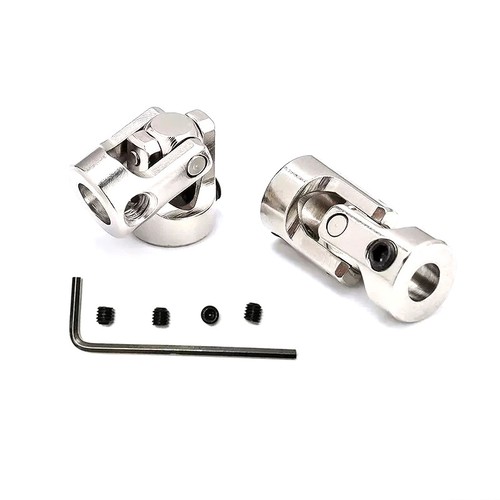 Metal Universal Joint Coupling + Screws Kits 2-2mm to 10-10mm For DIY ...