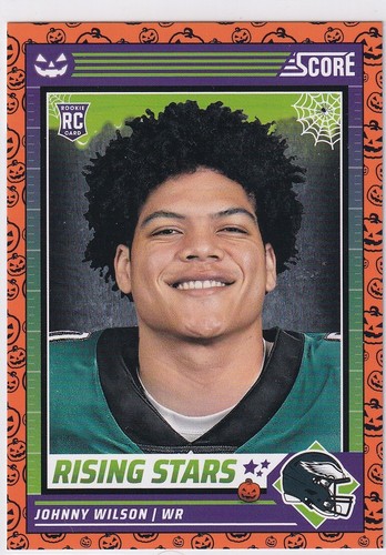 Lot of 2 2024 Score-A-Treat Johnny Wilson Philadelphia Eagles Pumpkin ...
