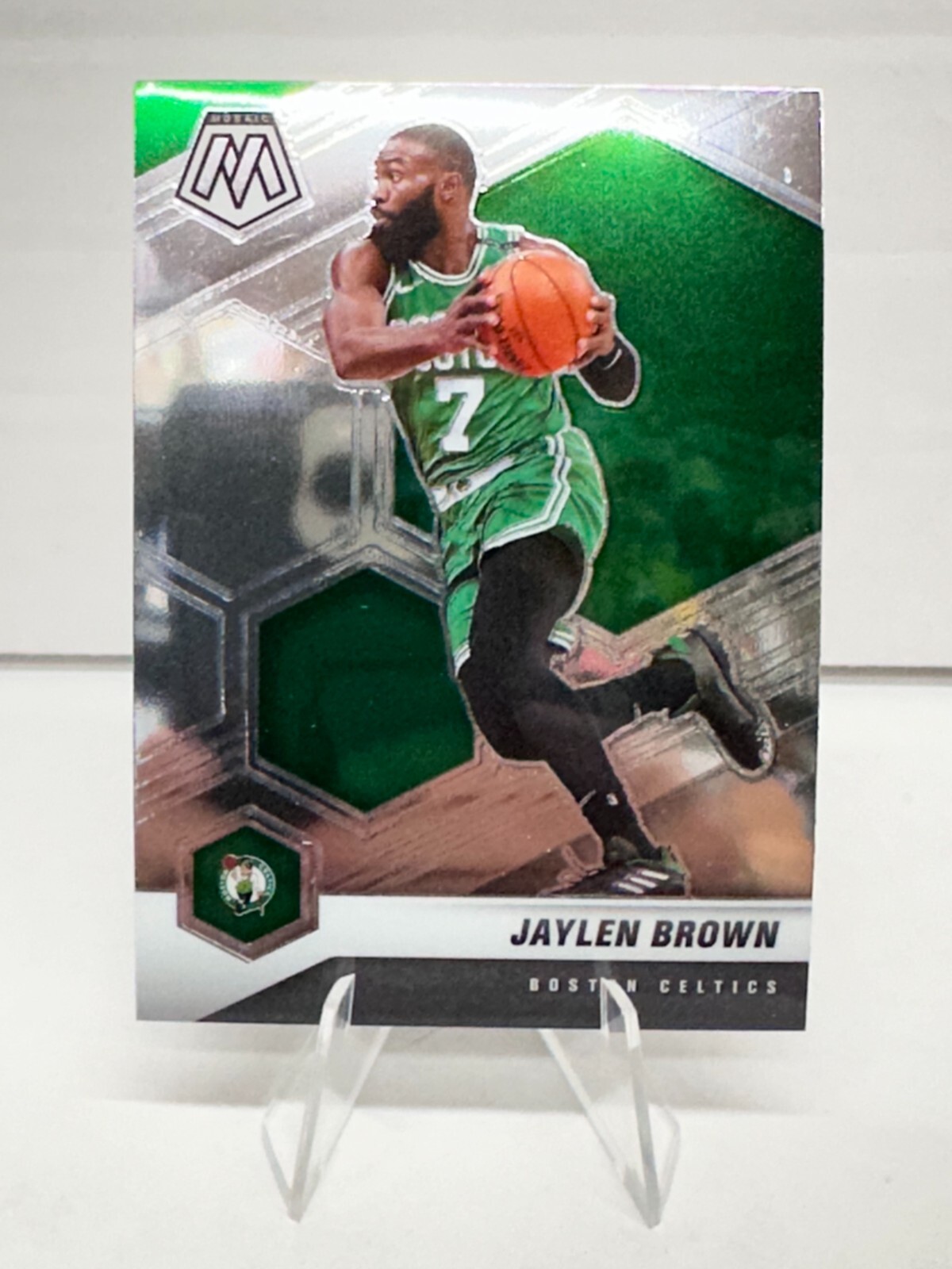 2020-21 Panini Mosaic Basketball Card #155 Jaylen Brown Boston Celtics ...