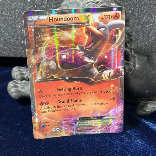 Houndoom EX 21/162 XY Breakthrough Ultra Rare Pokemon Card | eBay