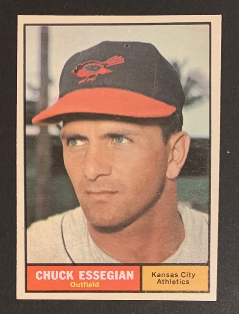 1961 Topps - #384 Chuck Essegian for sale online | eBay