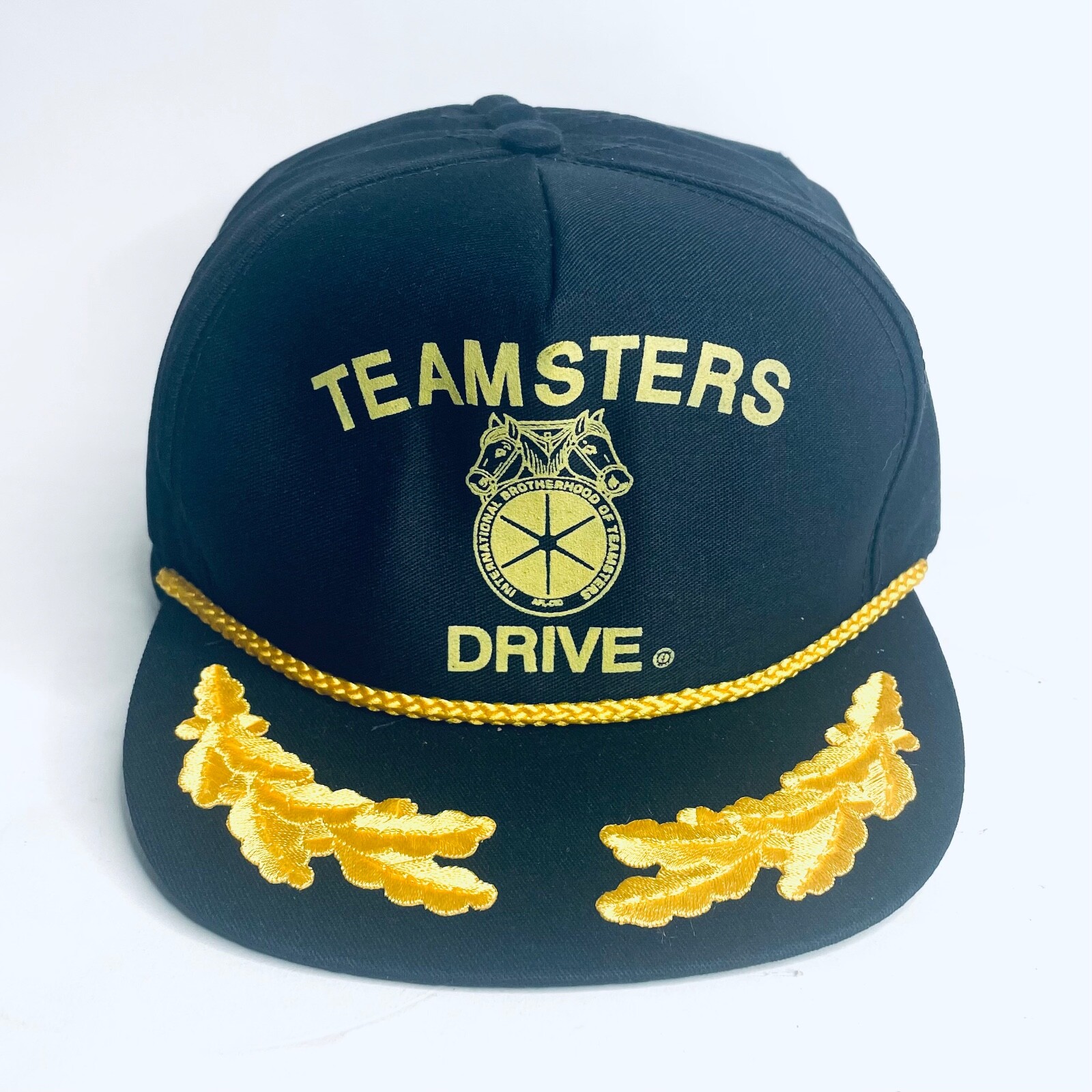 NOS New Teamsters Union I.B.O.T Drive Snapback Hat Black (ADV.4) | eBay