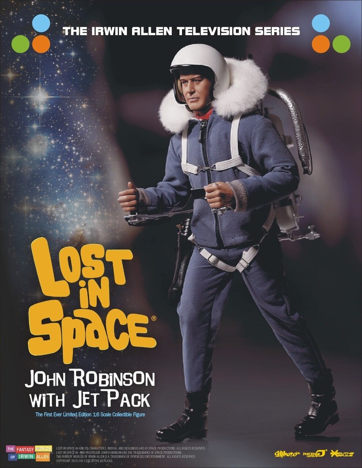 Lost in Space 1/6 Scale John Robinson With Jet Pack Action Figure | eBay