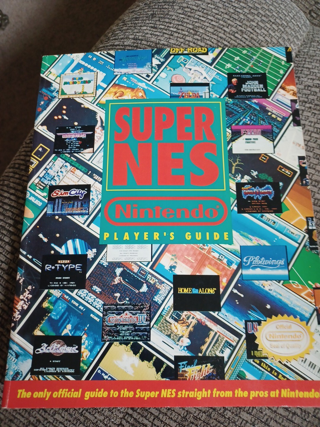 Super NES Nintendo Player's Guide - Strategy Book - 1992 Power Mario ...