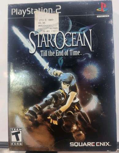 Star Ocean: Till The End Of Time PlayStation 2 PS2 2004 Complete ...