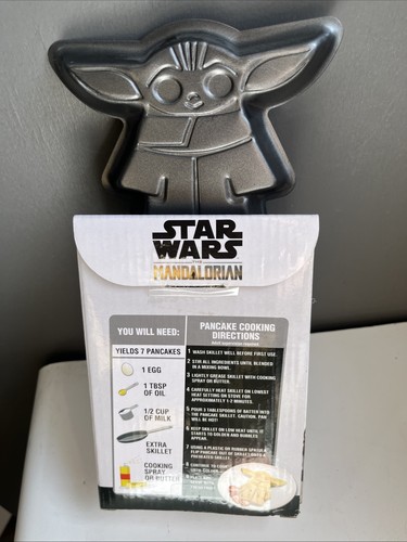 The Mandalorian Grogu Disney Star Wars Pancake Mix And Skillet Set New ...