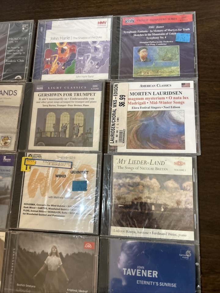 Lot Of 20 Sealed Classical Music CD CDs Sealed New Wholesale *10 | eBay