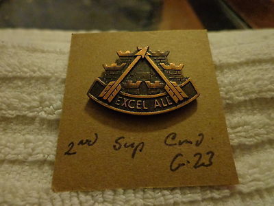 2nd Support Command G-23 Unit Crest, DI (DRAW#W6) | eBay