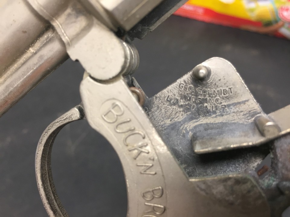 vintage buck'n bronc geo schmidt toy cap gun revolver western cowboy | eBay