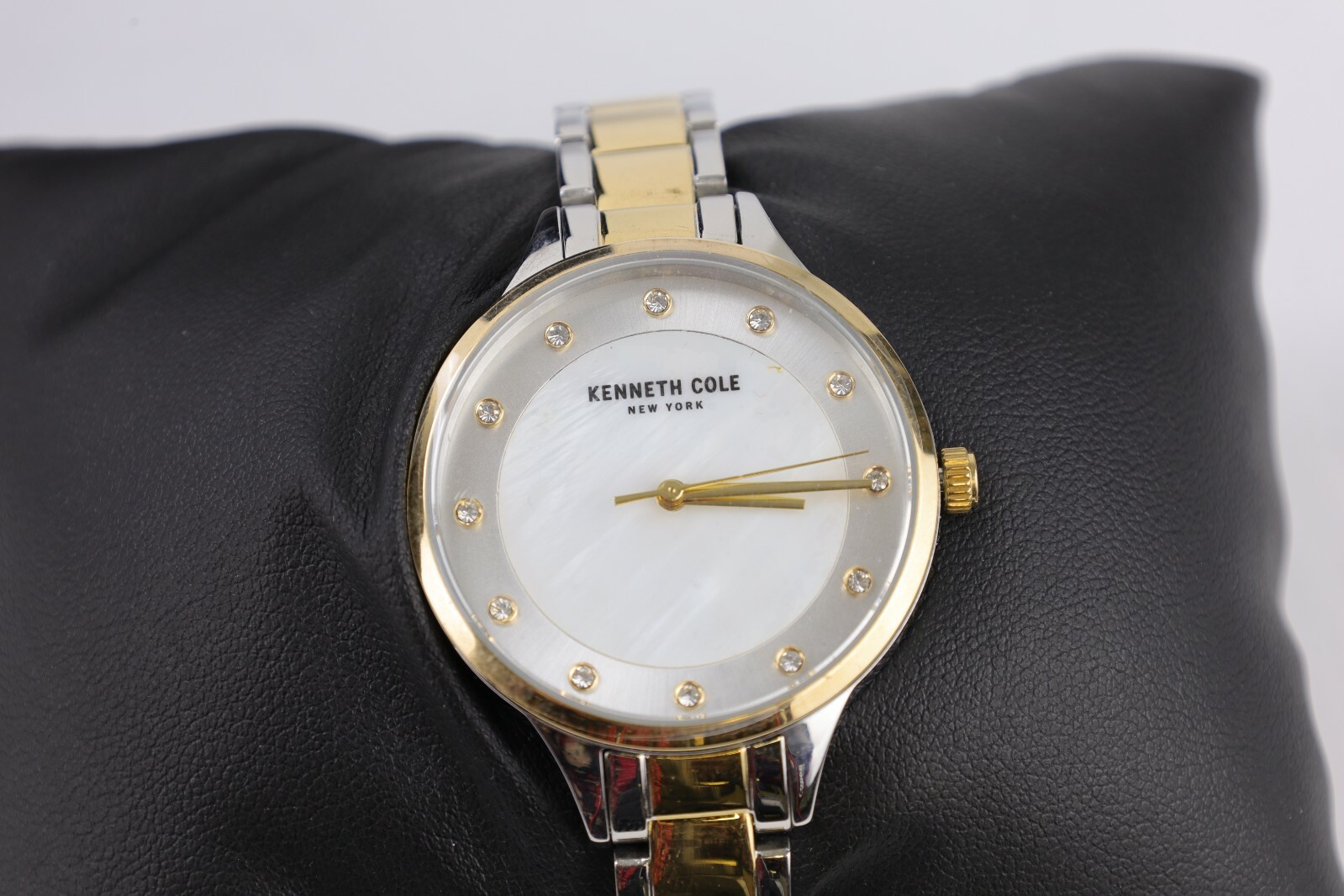 Kenneth Cole New York KC51058001 Two-Tone Stainless Steel Ladies Watch ...