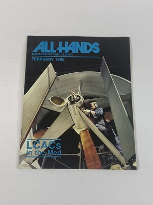 ALL HANDS NAVY/NAVAL/MILITARY Magazine - February 1990 | eBay