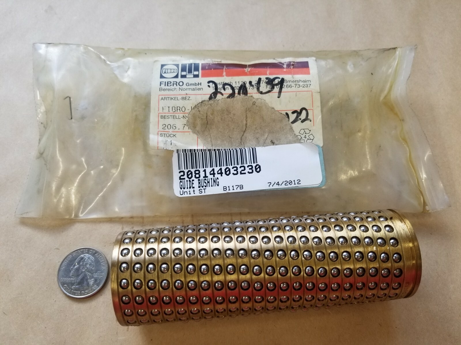 Fibro 206-71-032-120 Guide Bushing | eBay