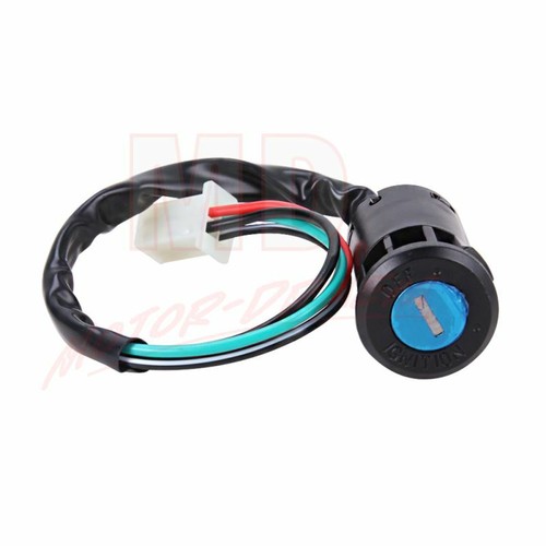 IGNITION KEY SWITCH ETON VIPER SIERRA IMPULS RASCAL 50CC 70CC 90CC ATV ...