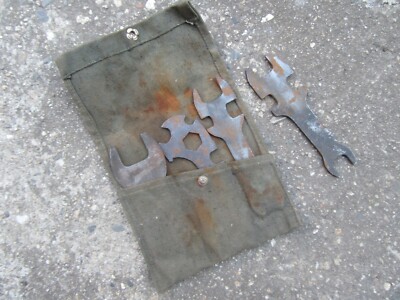 VTG WW2 WWII WEHRMACHT BICYCLE TRUPPENFAHRRAD ARMY MILITARY TOOL KIT ...