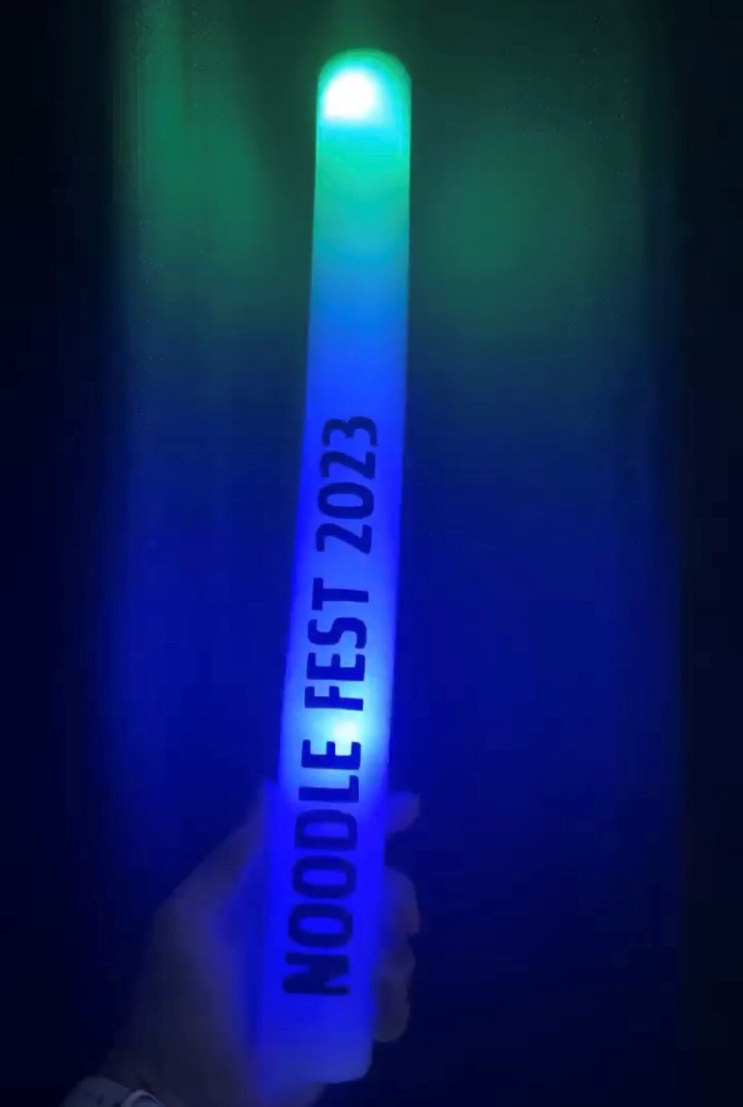 Personalised Soft Foam Reusable Glow Stick for Party Disco Rave Wedding ...
