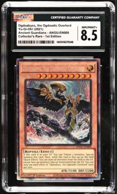 Ogdoabyss, The Ogdoadic Overlord ANGU-EN009 Collector Rare 1st Ed CGC 8 ...