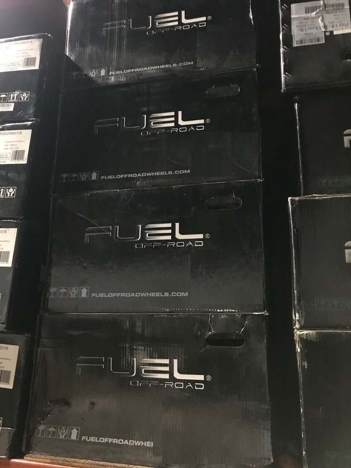 17 FUEL COVERT BLACK WHEELS RIMS TIRES MUD 33 12.50 17 MT TERRAIN ...