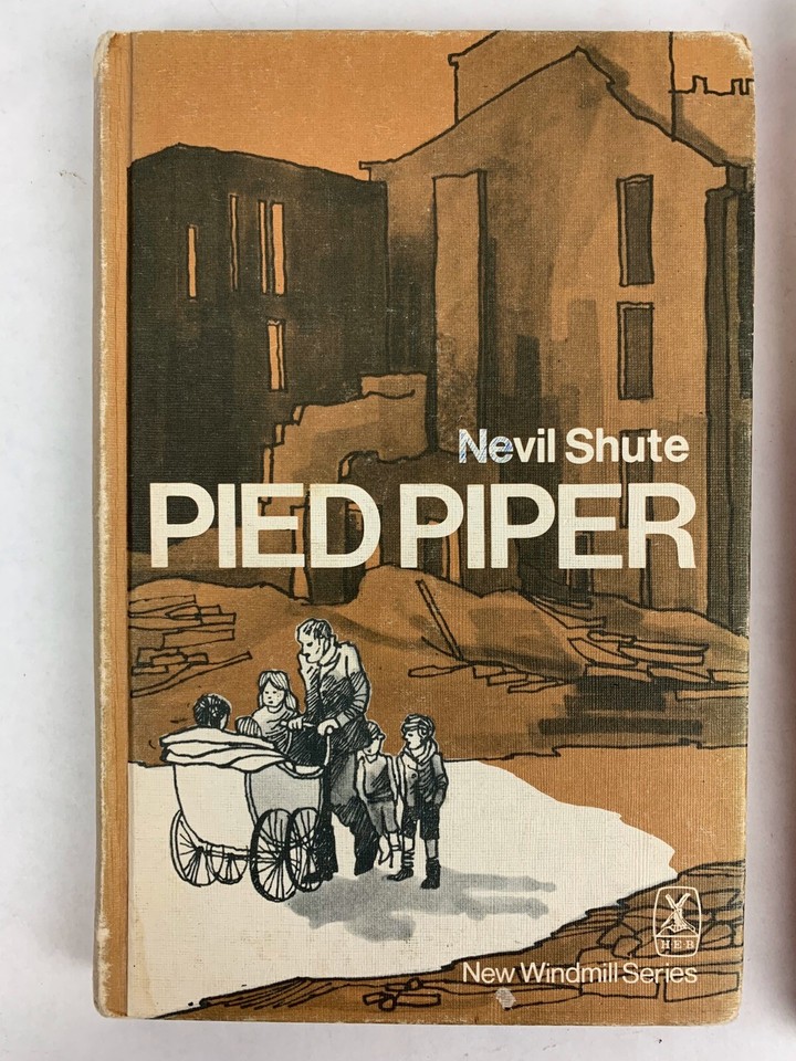 Nevil Shute Lot Of Two Books-ON THE BEACH 1957 HC/DJ & Pied Piper 1977 ...
