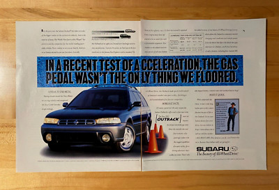2009 Print Ad Subaru Outback With Paul Hogan | eBay