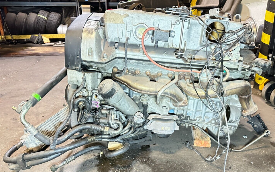 1993-1995 Mercedes R129 SL600 600SL Engine Motor Assembly 6.0L V12 120. ...