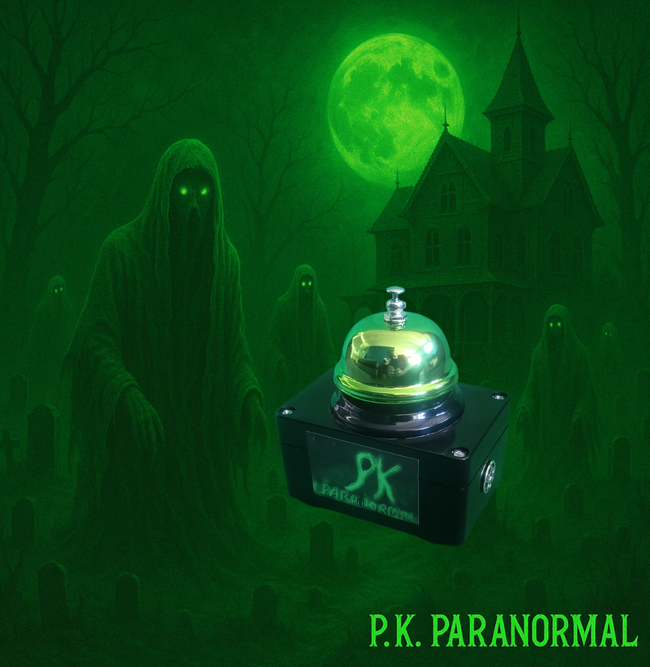Ghost hunting equipment, dead death bell, 360 motion sensor, paranormal ...